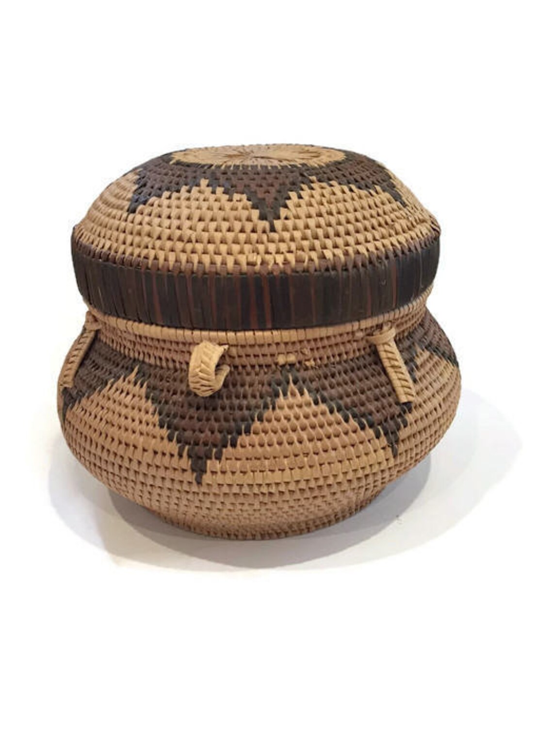 Vintage Large 10 African Lidded Basket Ceremonial Basket | Etsy
