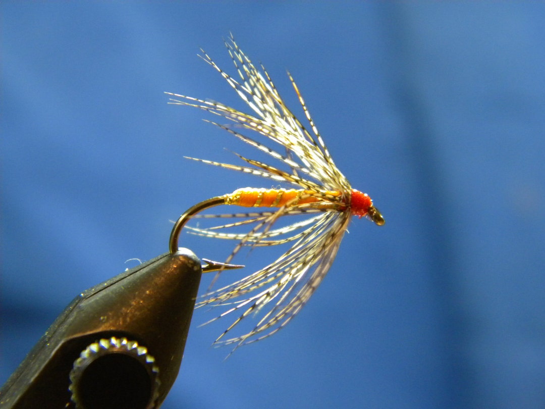 Partridge and Orange Fly - Etsy