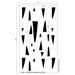 Raining Triangles Stencil Reusable - Etsy