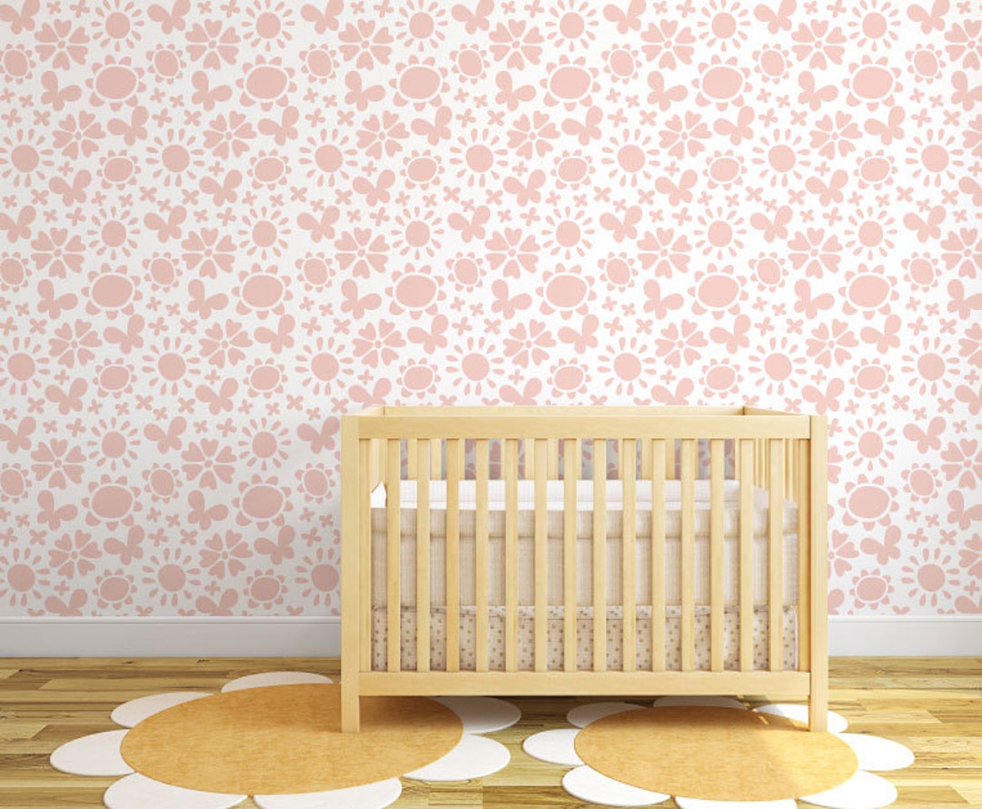 Floral Bliss Stencil Reusable - Etsy