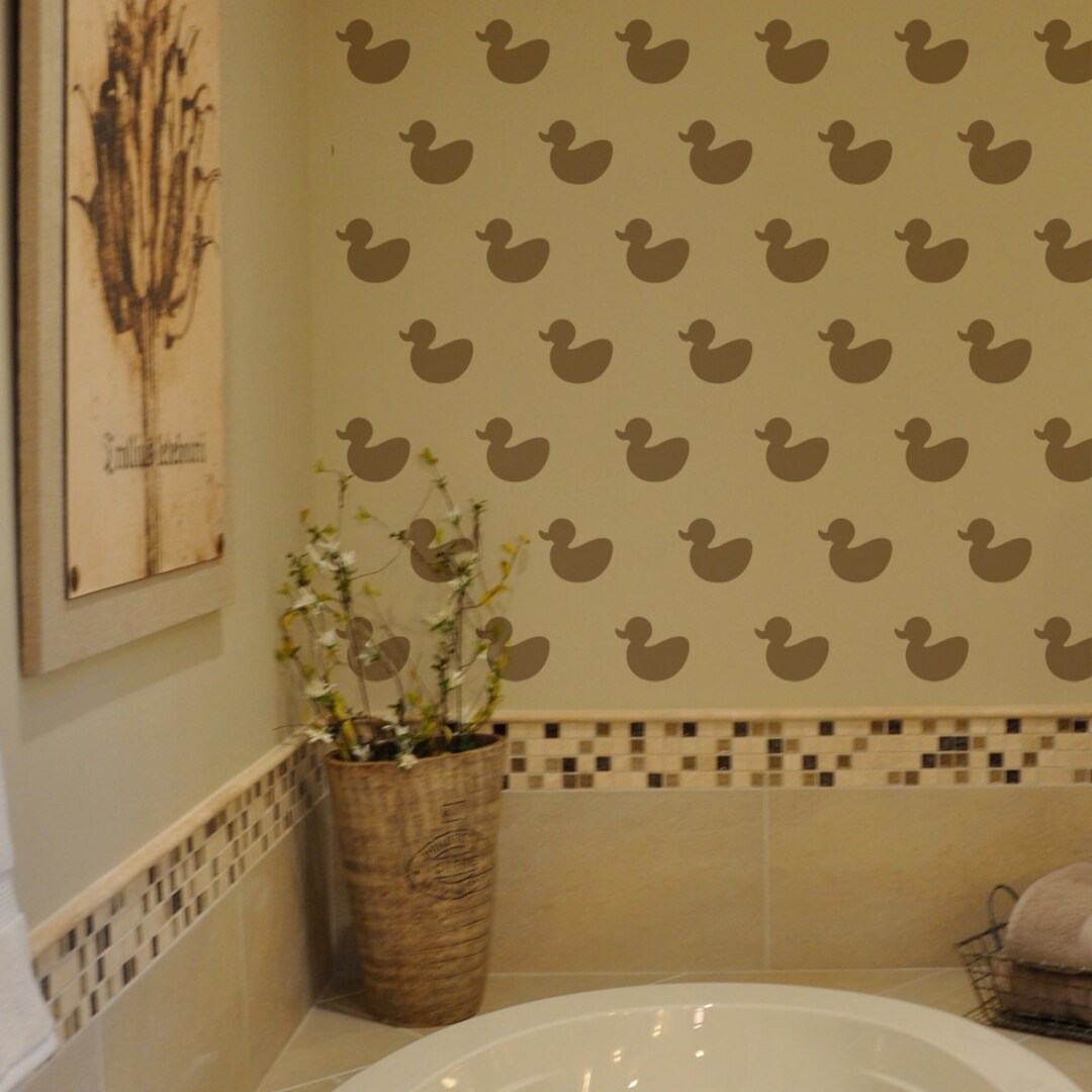 Rubber Duck Wall Stencil Reusable - Etsy