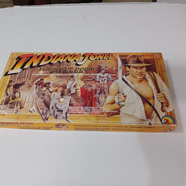Indiana Jones Board Game - Etsy
