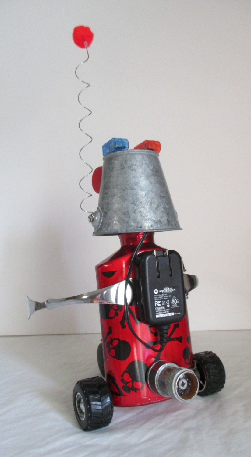 ROBOCOP Found Object Robot Sculptureassemblage - Etsy