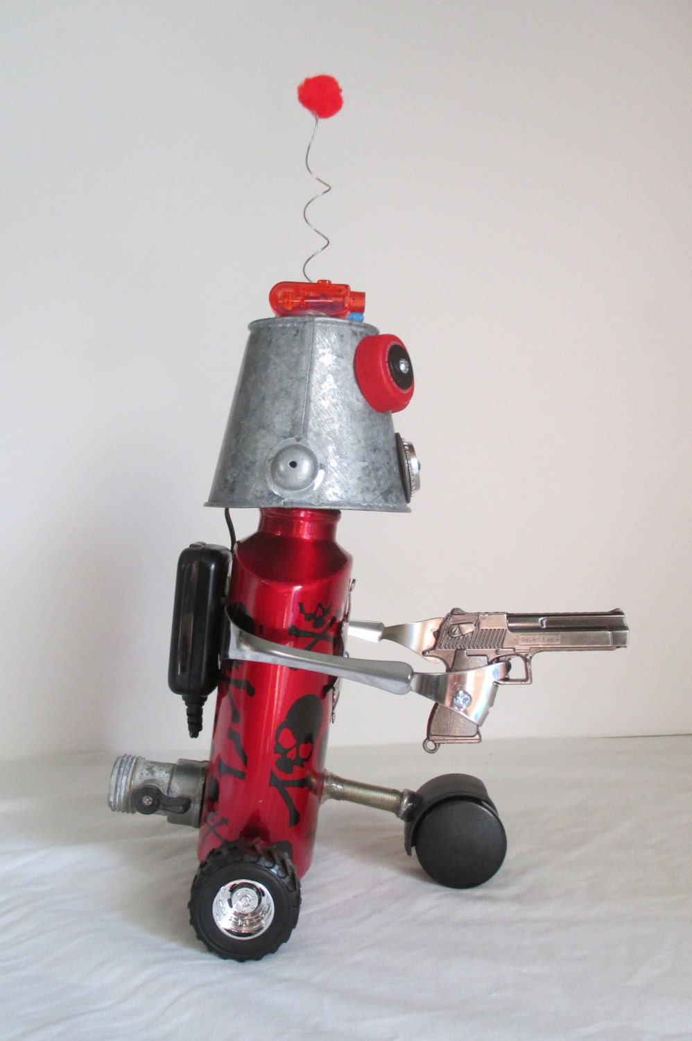 ROBOCOP Found Object Robot Sculptureassemblage - Etsy