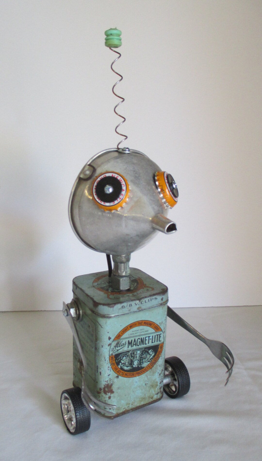 MAGNETO- Found Object Robot Sculpture~assemblage - Etsy