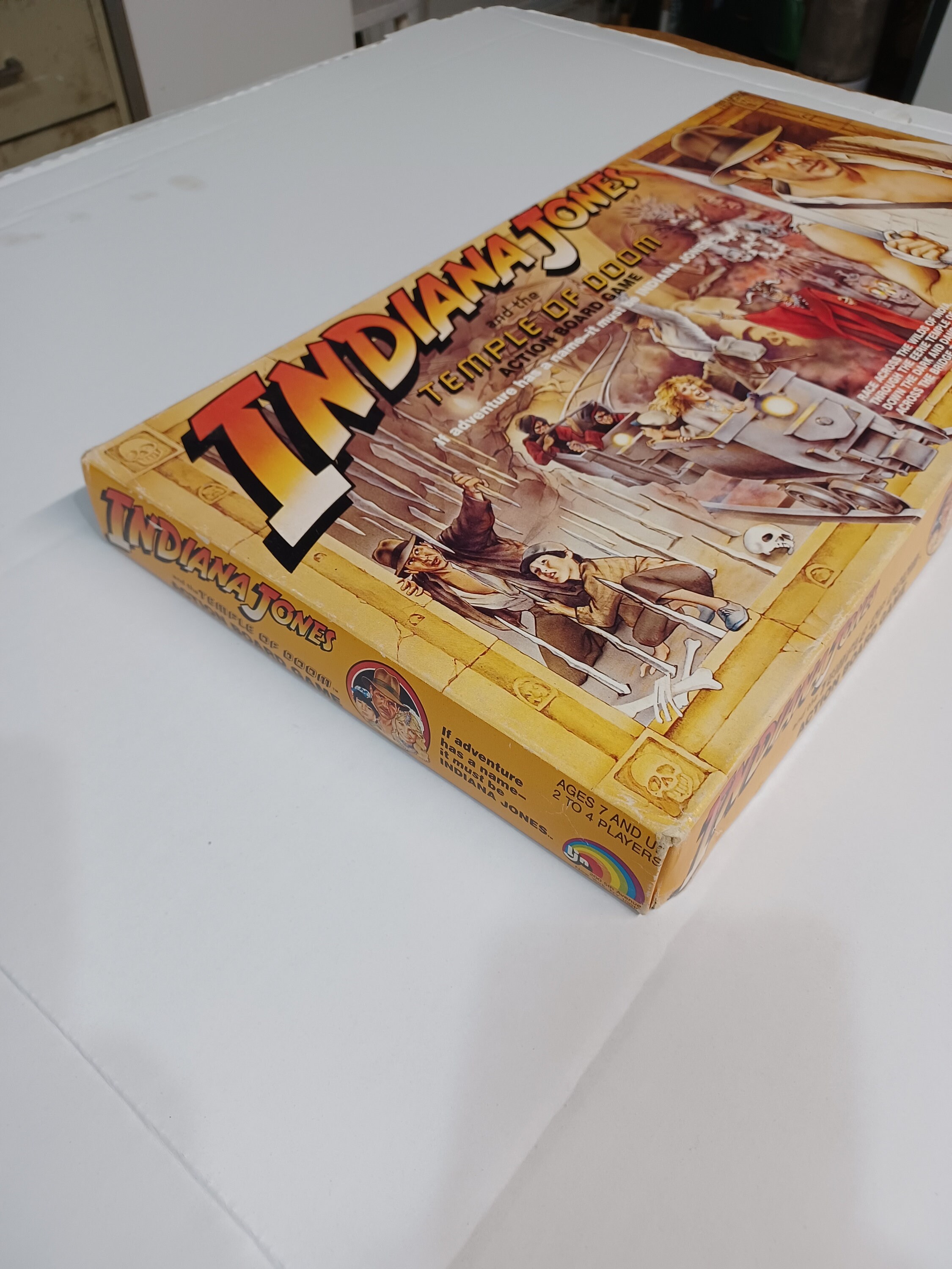 Vintage Indiana Jones & the Temple of Doom Board Game - Etsy