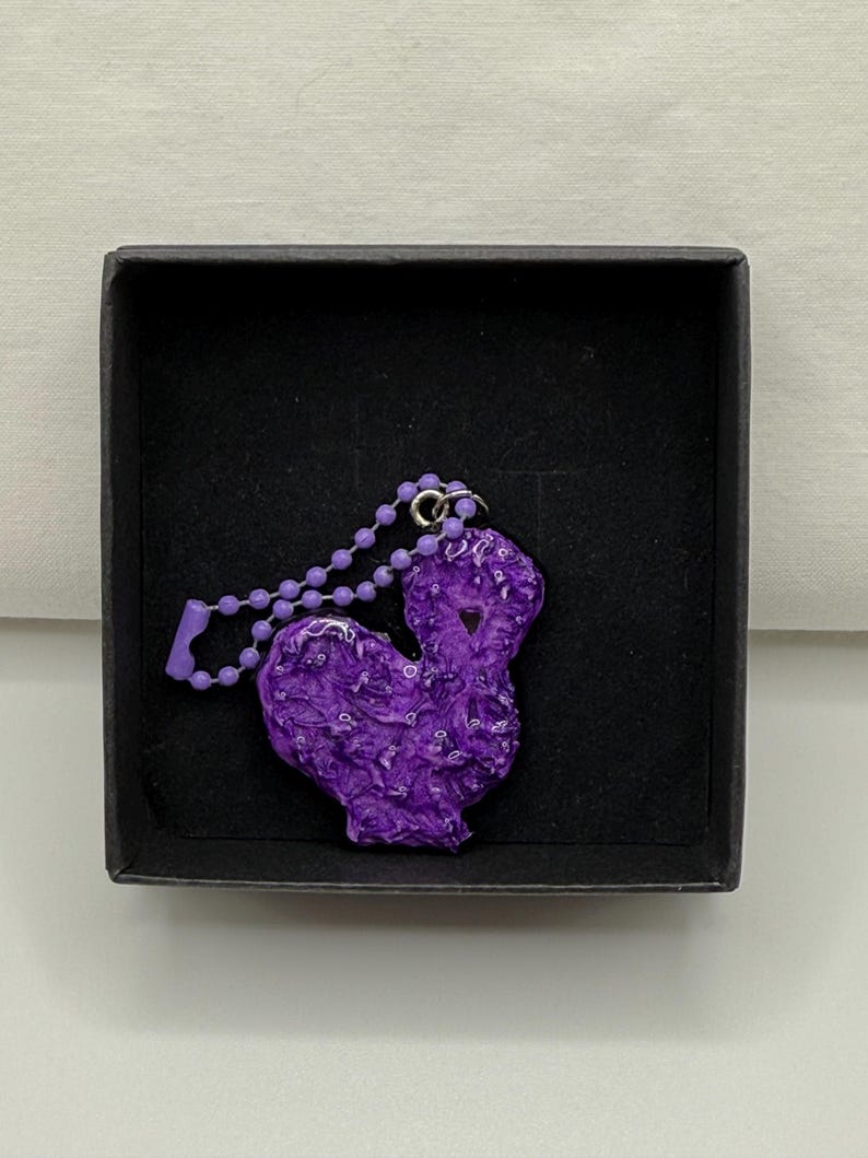 Silkie Cute Textured 3D Chicken Car Charm Rear View Mirror Bag Charm ...