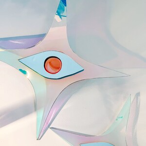 Sparkle Eye Reflector Set - Set of 2 Mirrors - Wavy Acrylic Mirror ...