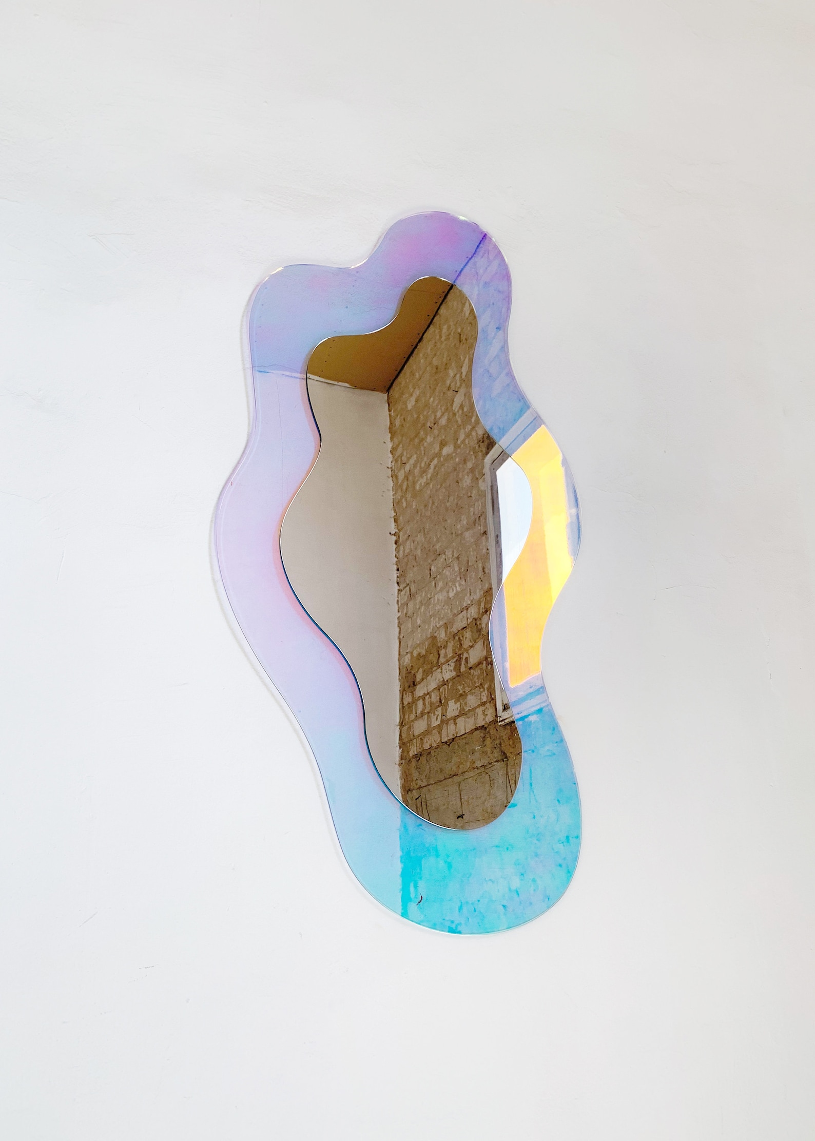 Wiggly Life Reflector Mirror Full Body Wavy Acrylic Mirror - Etsy