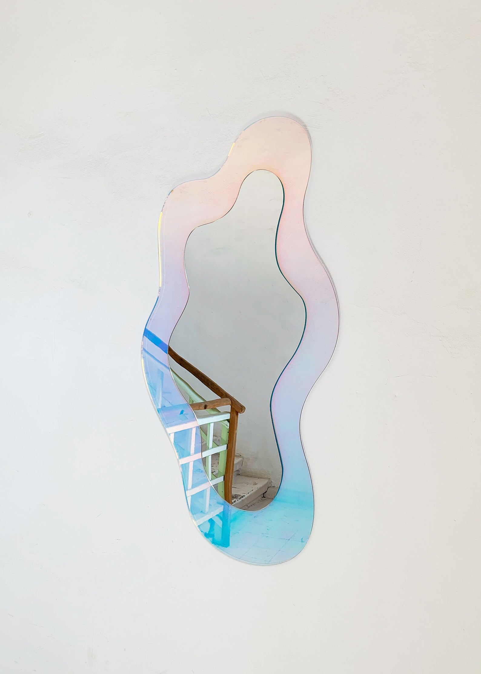 Wiggly Life Reflector Mirror Full Body Wavy Acrylic Mirror - Etsy