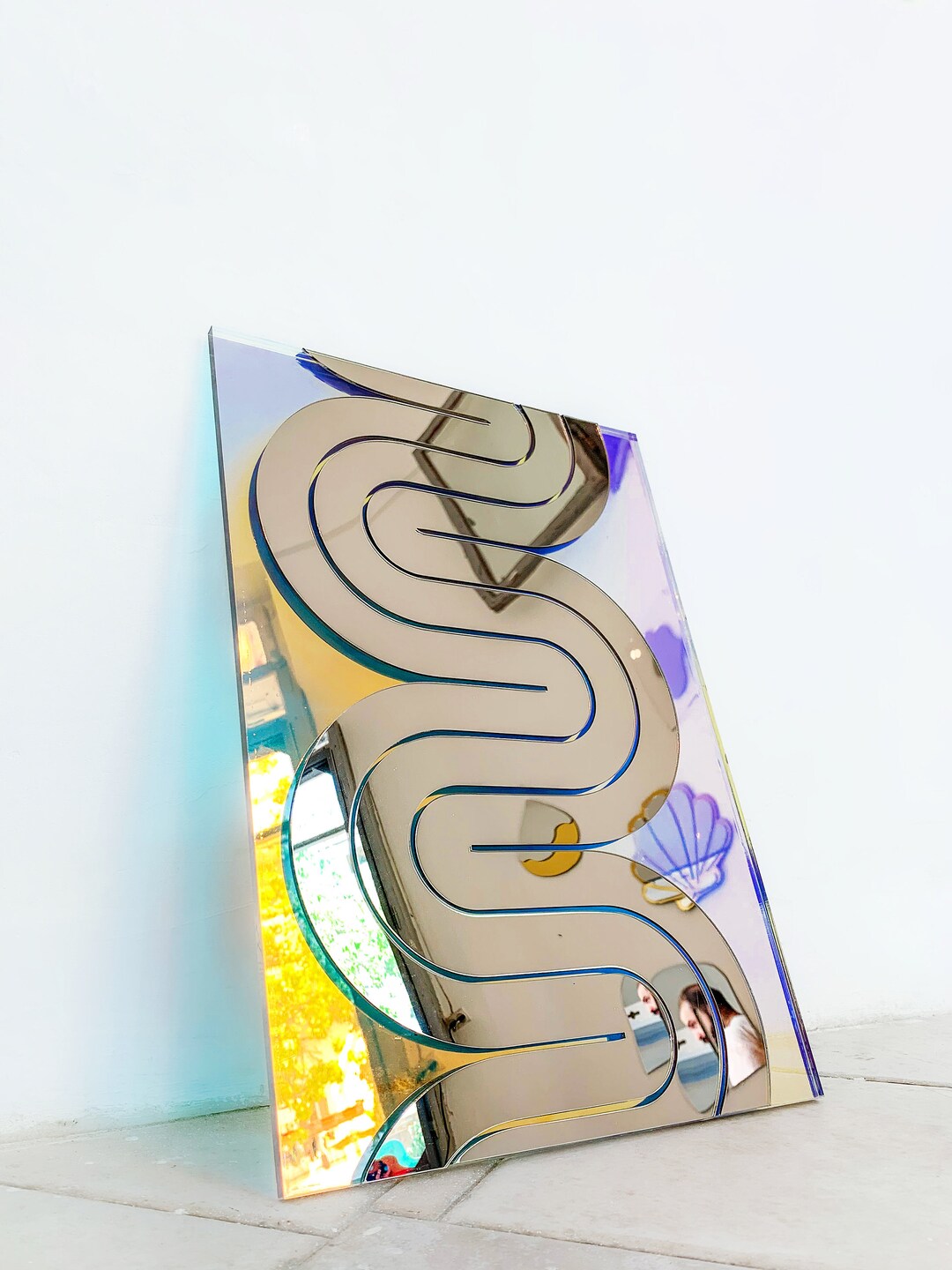 310 Reflector - Artistic Acrylic Mirror Arch Holographic Mirror Art ...