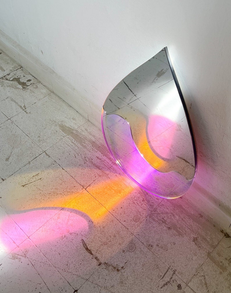 Drippy Reflector Wavy Drop Shape Acrylic Mirror Wiggly - Etsy Australia