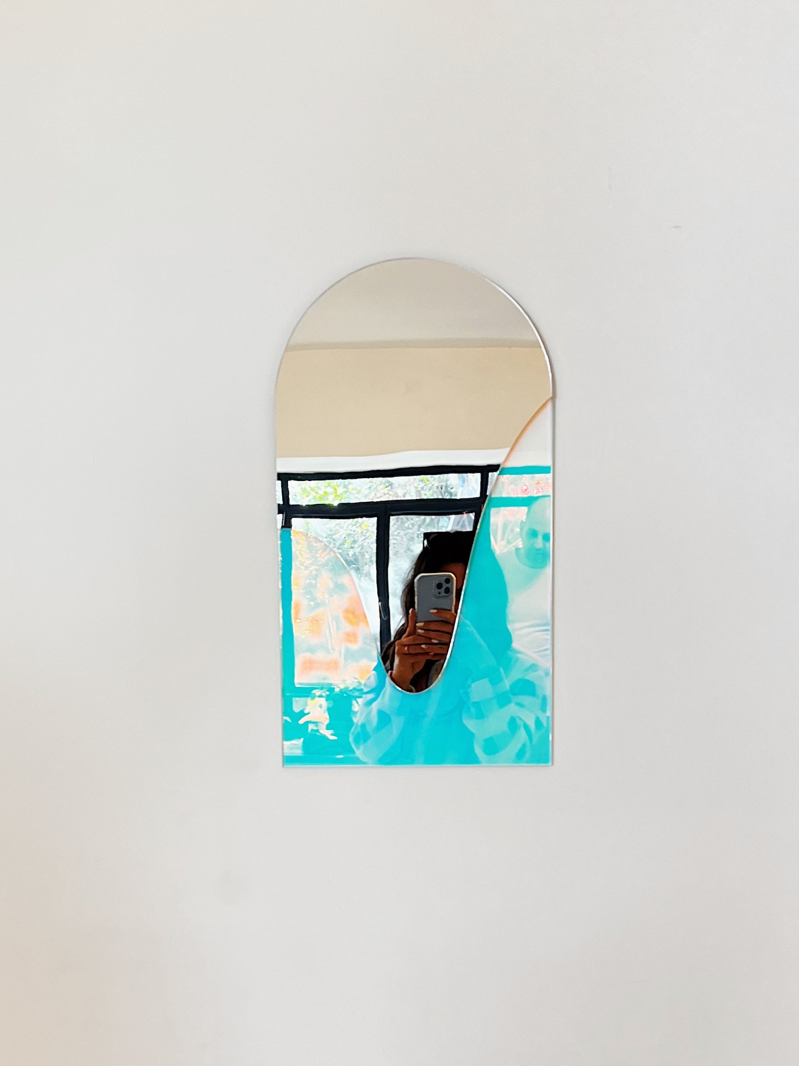 Liquid Arch Reflector Wavy Acrylic Mirror Arch Mirror - Etsy