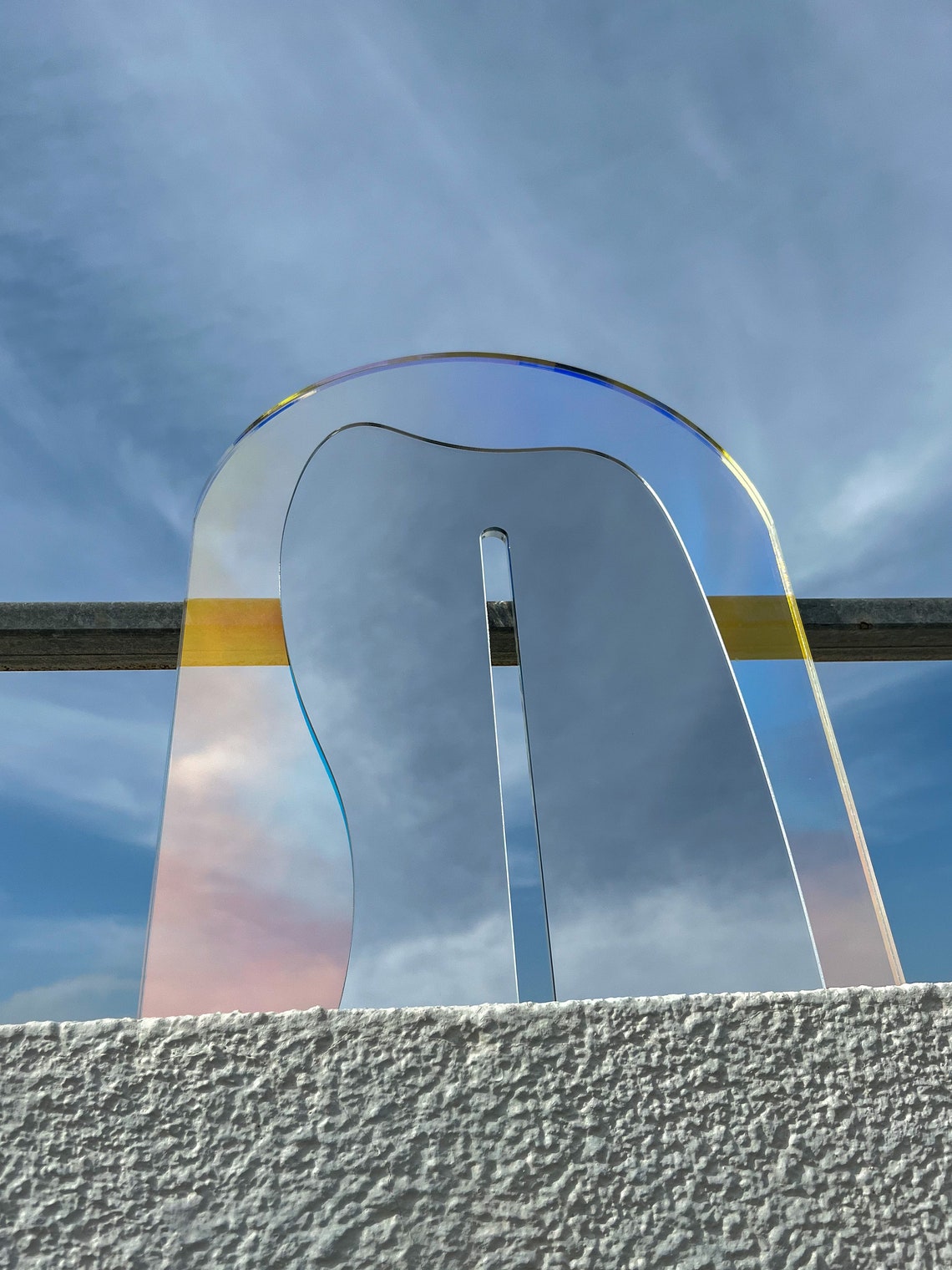 Elephant Reflector - Wavy Acrylic Mirror Wiggly Mirror Amorphic Mirror ...