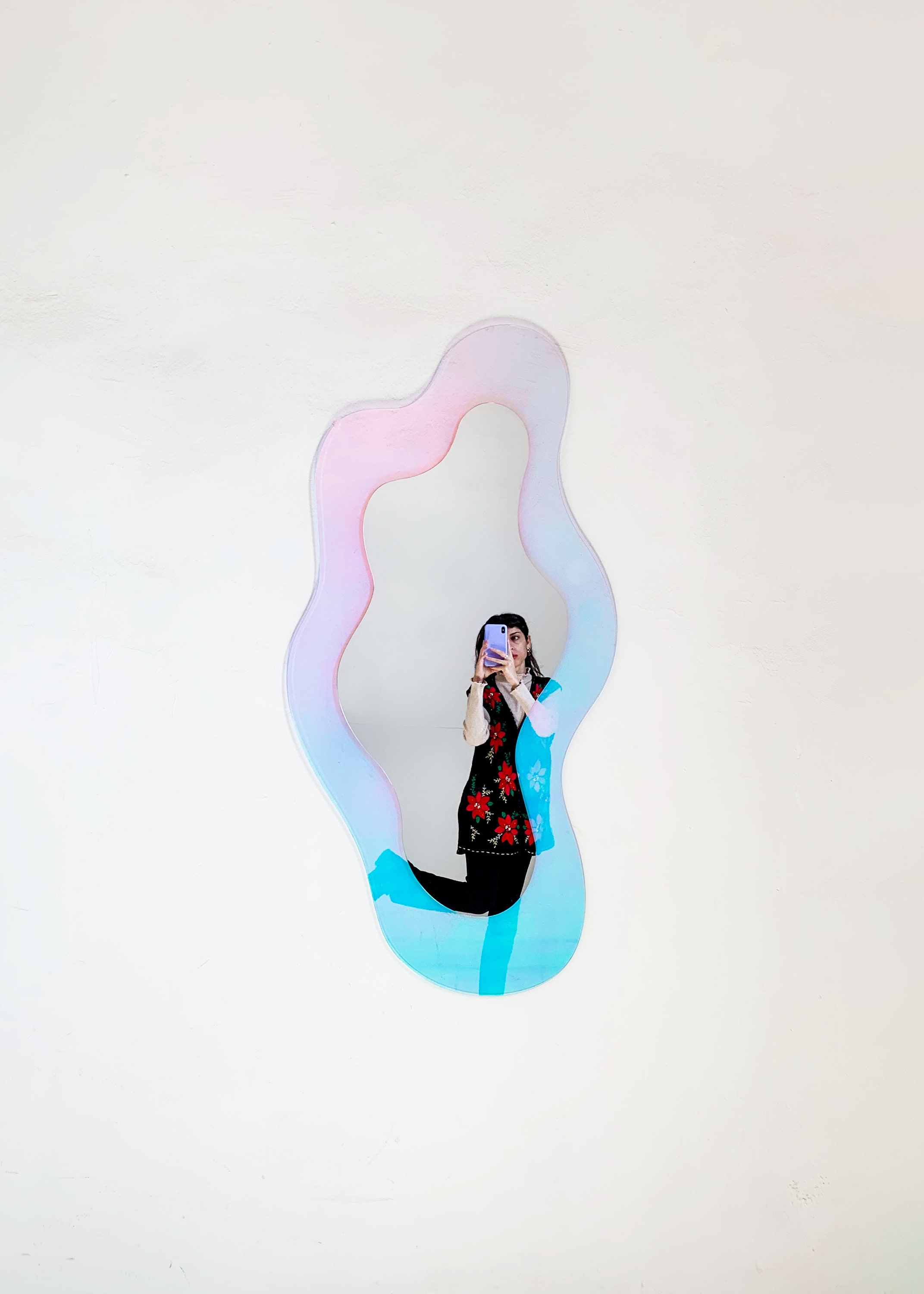 Wiggly Life Reflector Mirror Full Body Wavy Acrylic Mirror - Etsy