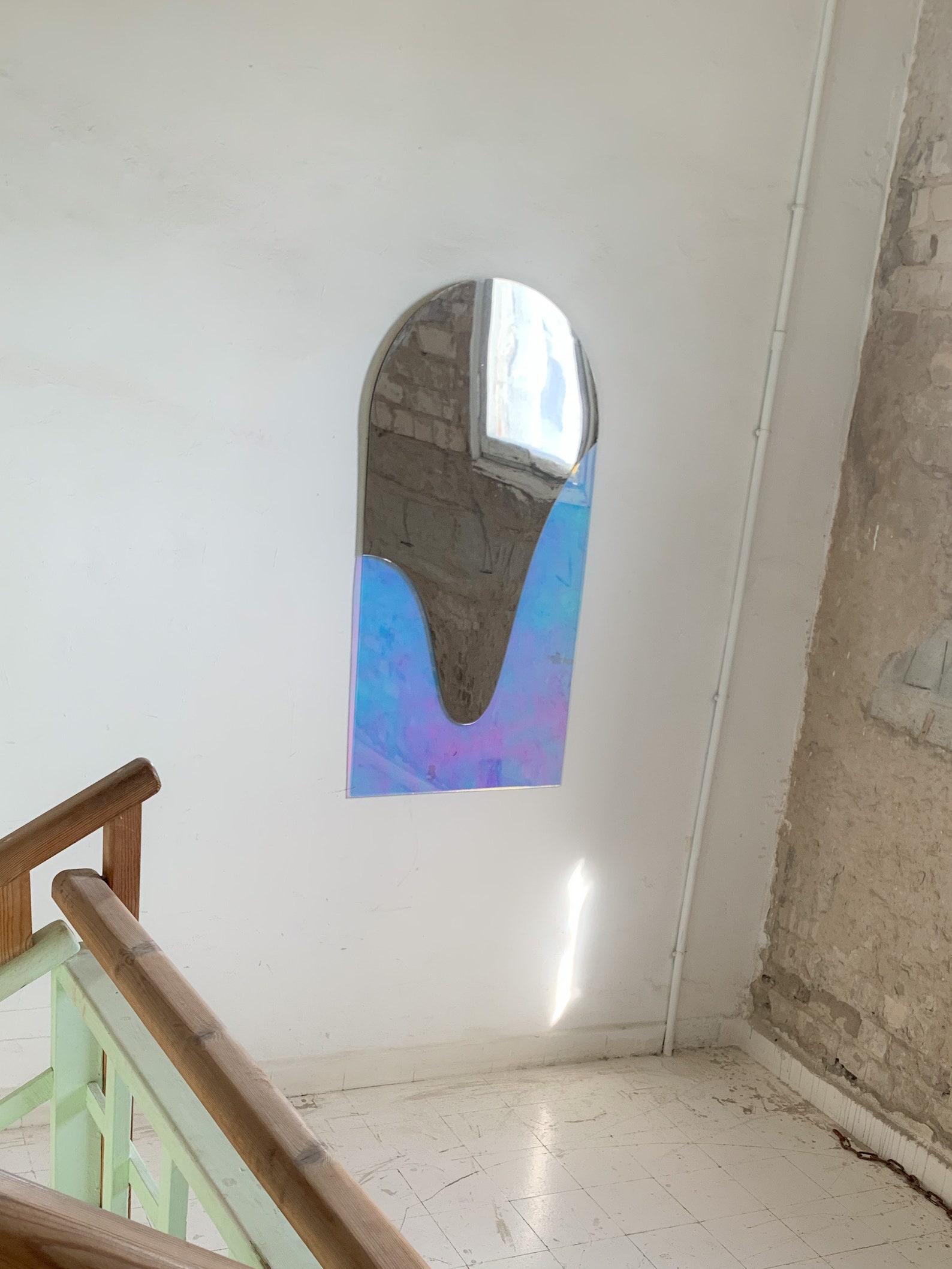 Liquid Arch Reflector Reflector Mirror Full Body Wavy - Etsy