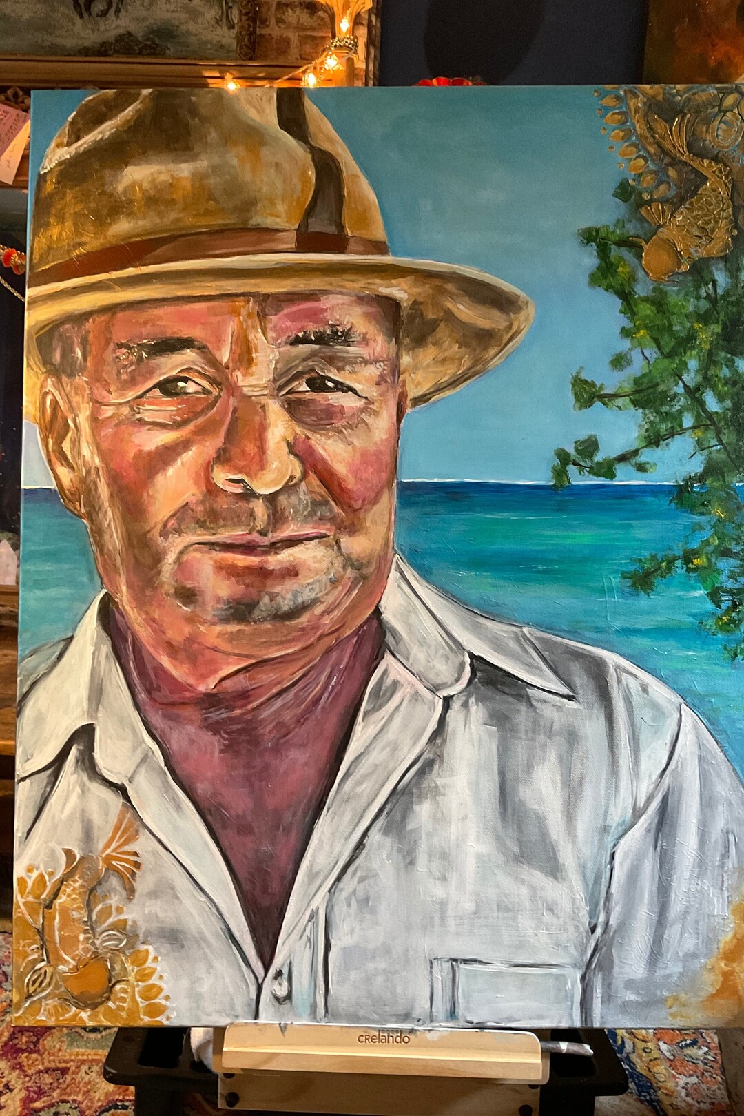 Custom Memorial Portrait Painting: Personalized Remembrance Art - Etsy