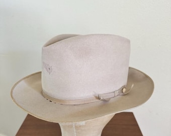 1960s Royal Stetson OPEN ROAD 7 1/4 Hat Fedora Cowboy 60s 1960s Royal Stetson OPEN ROAD 7 1/4 Hat Fedora Cowboy 60s