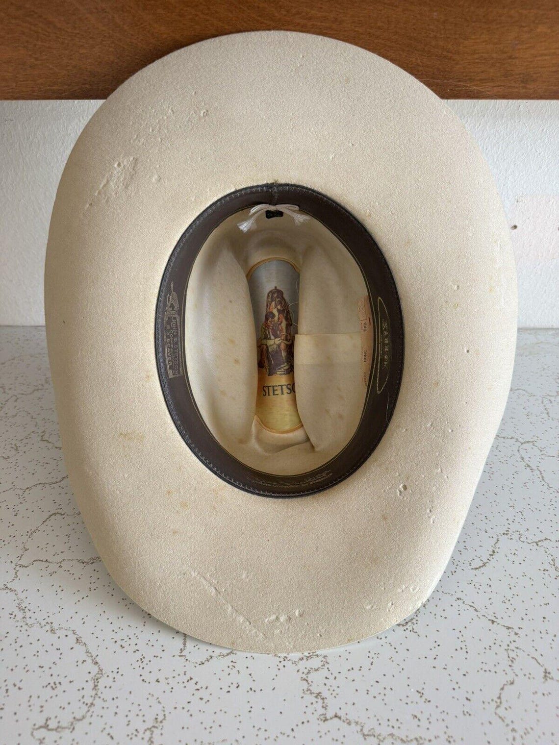 Vintage 1990s Stetson DEE PICKETT 5x Beaver Chute Cowboy Hat - Size 6 7 ...