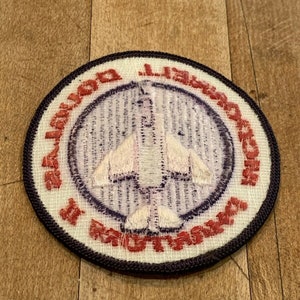 Vietnam War USAF Phantom II Mcdonnell Douglas Pilot Patch Air Force USN ...