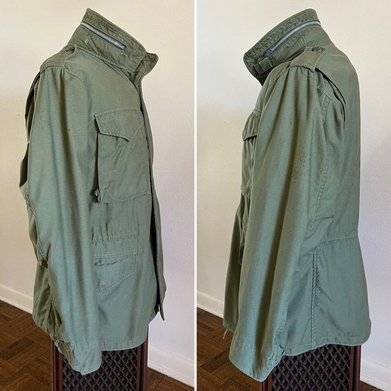 1971 US Army M65 Cold Weather Field Jacket SMALL REGU… - Gem