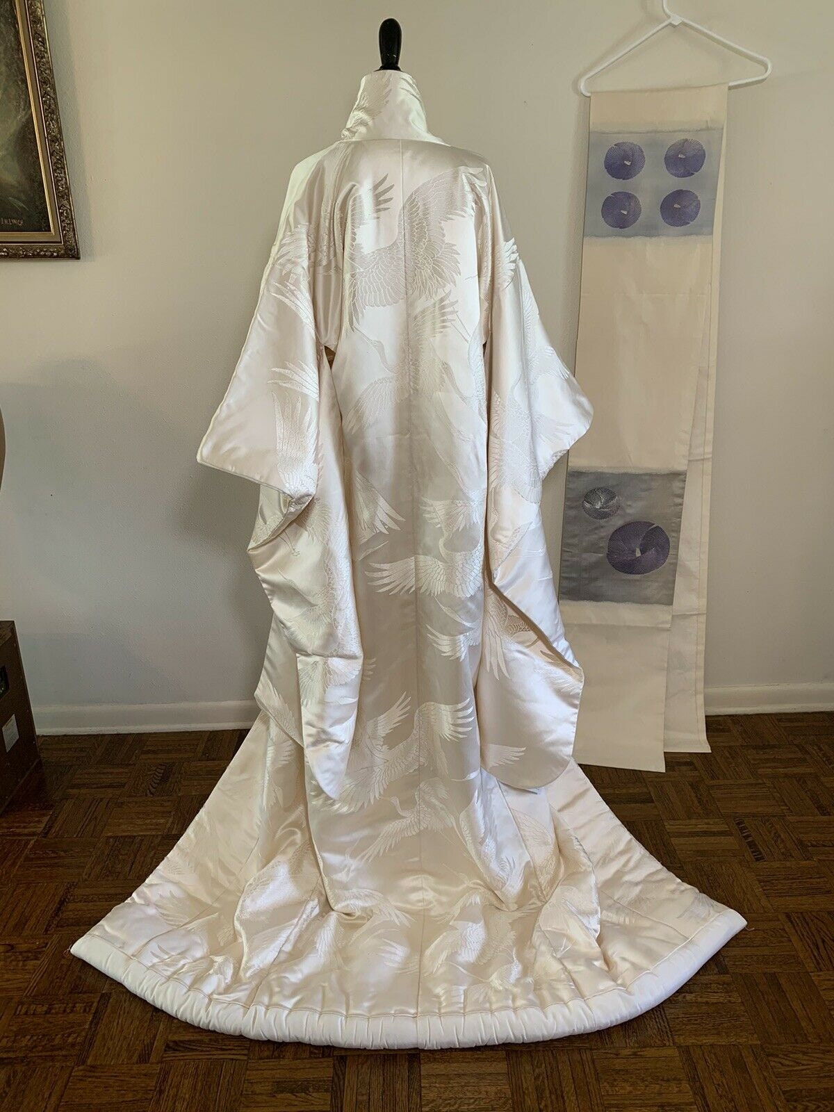 White Japanese Wedding Kimono