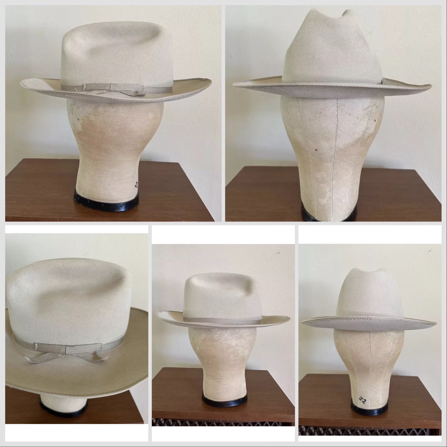 1970s Stetson 4x BEAVER OPEN ROAD 7 1/8 Hat W/ Box Fedora 1970s Stetson 4x BEAVER OPEN ROAD 7 1/8 Hat W/ Box Fedora