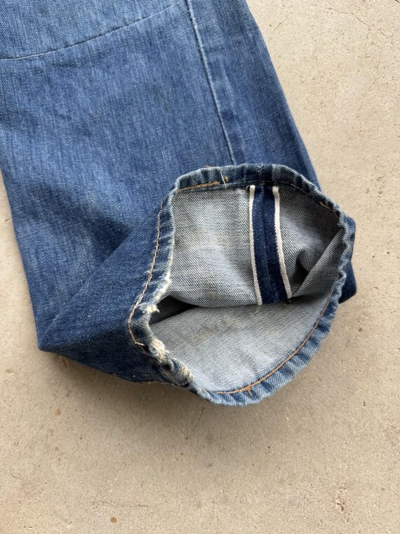 1940s Donut Hole Crotch Rivet Selvedge Denim Jeans W … - Gem