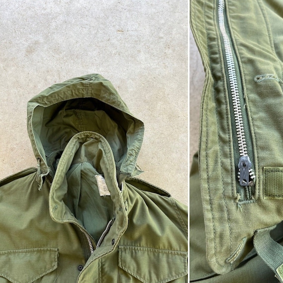 1971 US Army M65 Cold Weather Field Jacket SMALL REGU… - Gem