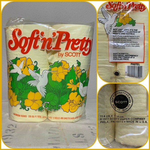 Scott Toilet Paper Yellow
