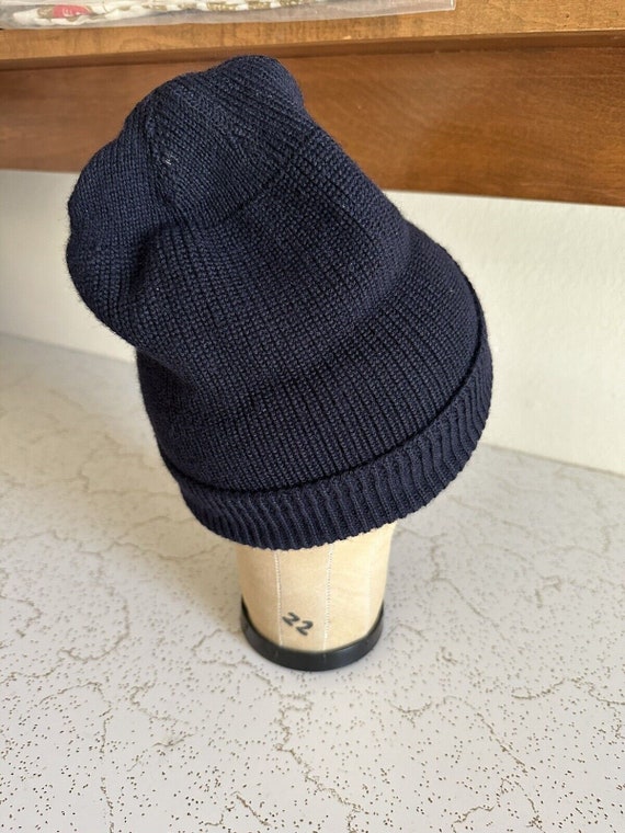 Original 40s WWII US Navy Watch Cap Wool Knit Deck Sa… - Gem