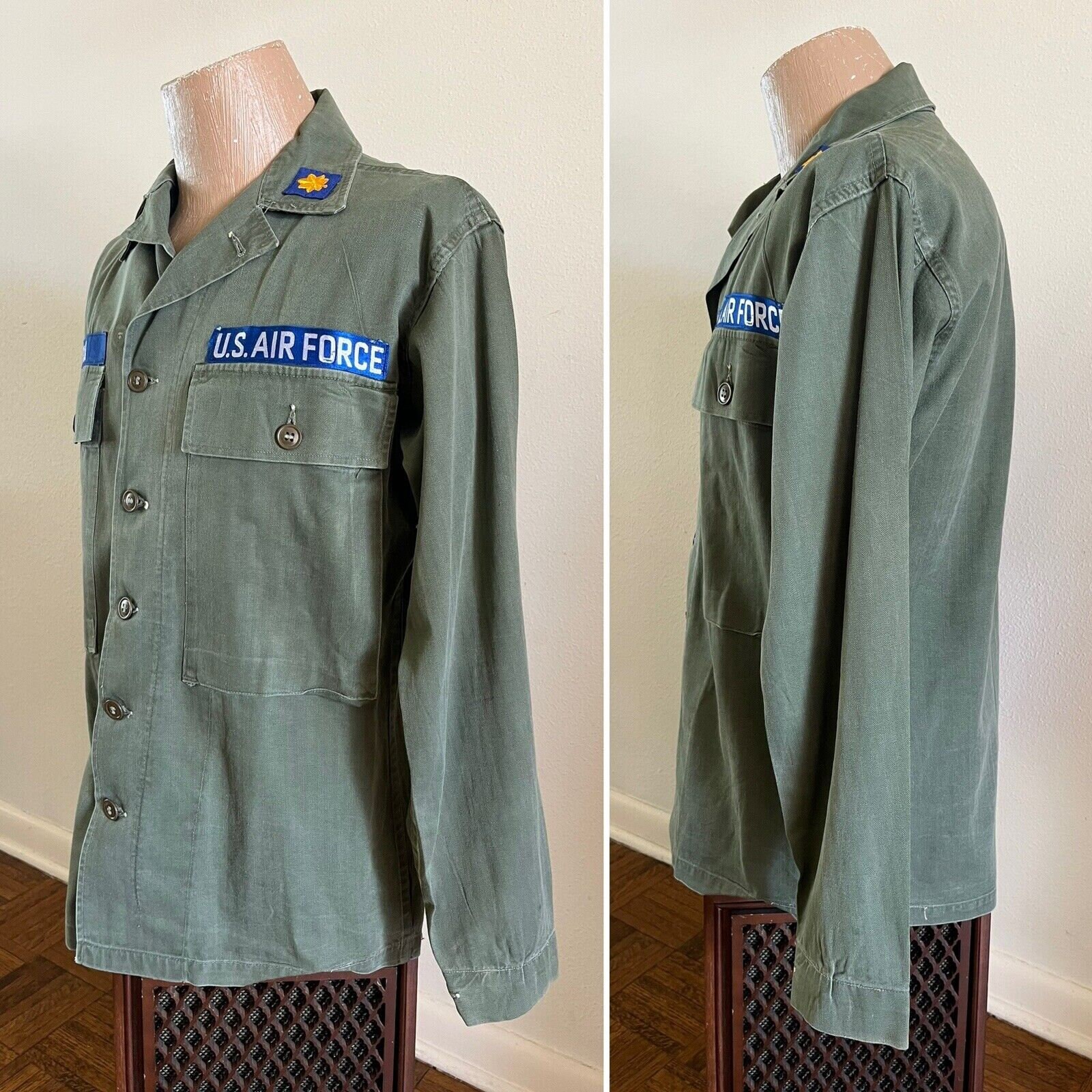 1940s WWII US Army HBT Field Shirt Jacket 38R Vietnam War - Etsy
