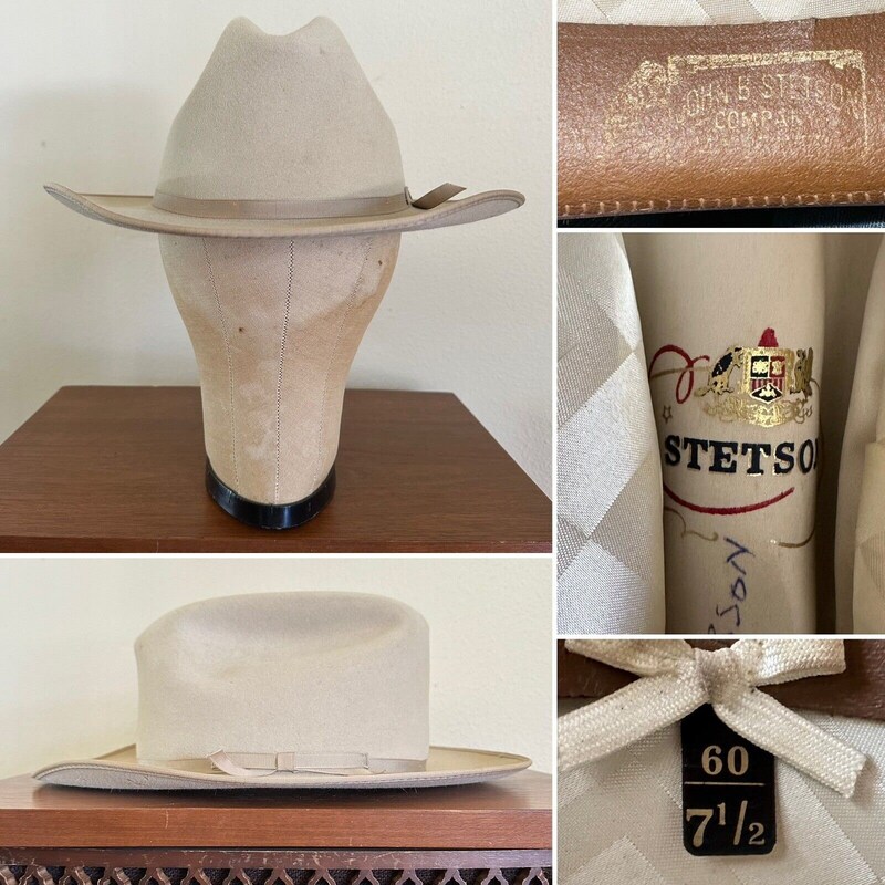 Stetson Cowboy Hat - Etsy
