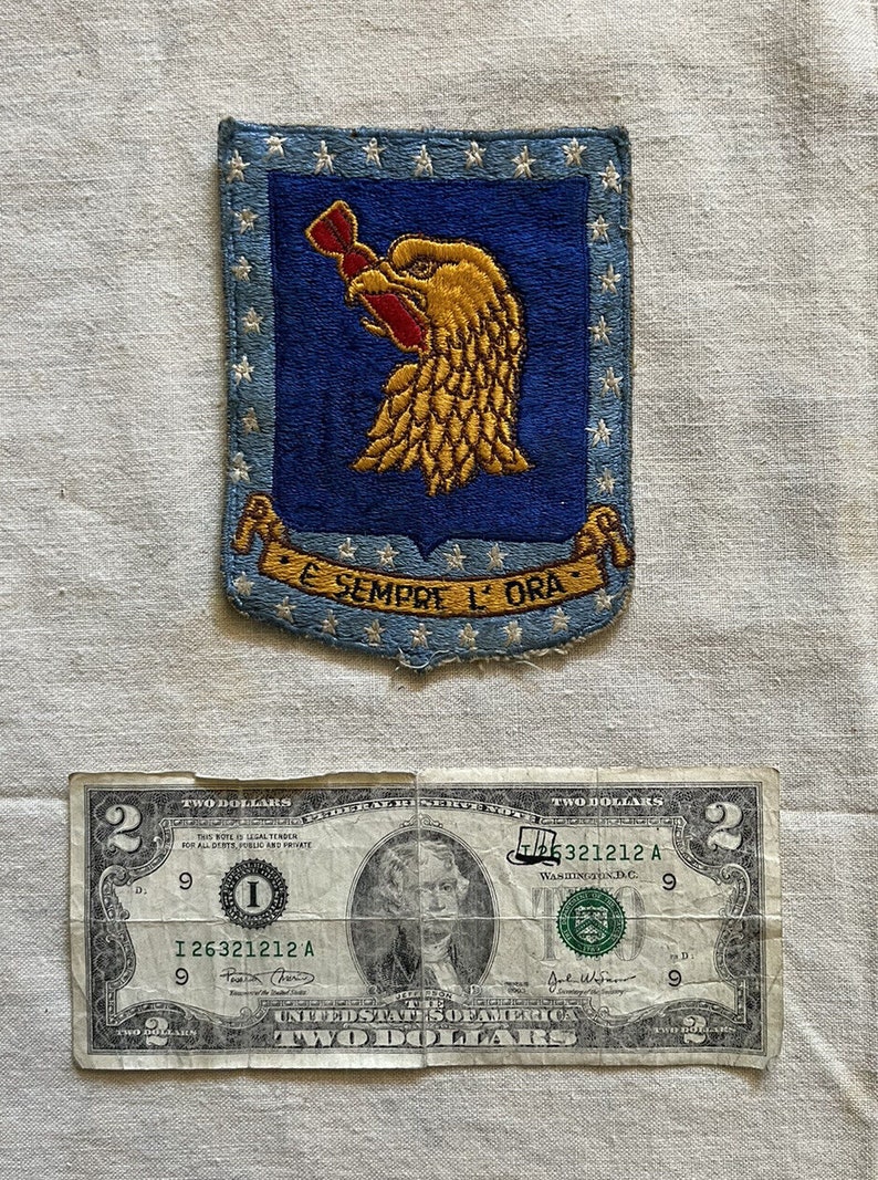 1950s US Air Force 96th Test Wing Patch E Sempre L'ora B-52 Bomber 4.5 ...