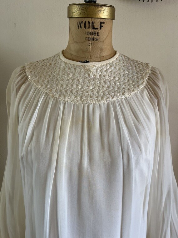 1960s PIXIE of California Sue Webb Mod Sheer Sleeve S… - Gem
