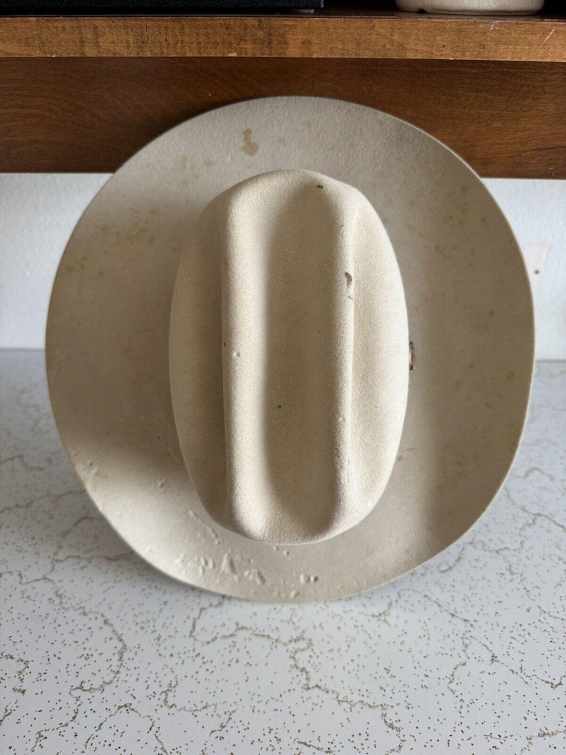 Vintage 1990s Stetson DEE PICKETT 5x Beaver Chute Cowboy Hat - Size 6 7 ...