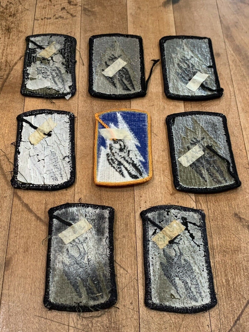 66th Aviation Brigade Patch Subdued Lot X7 Command US Army Plus One ...