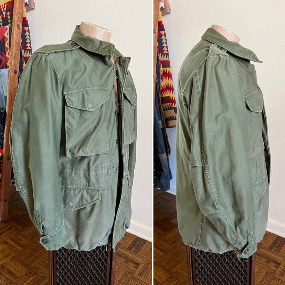 US Army M-1951 OG 107 Field Jacket w/ FRIEZE Liner * … - Gem