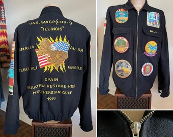 Us Navy Med Cruise Jacket - Etsy