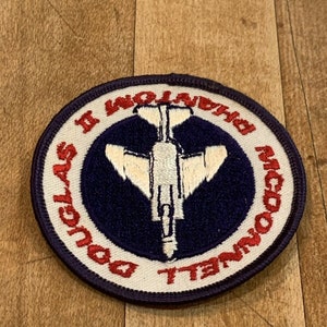 Vietnam War USAF Phantom II Mcdonnell Douglas Pilot Patch Air Force USN ...