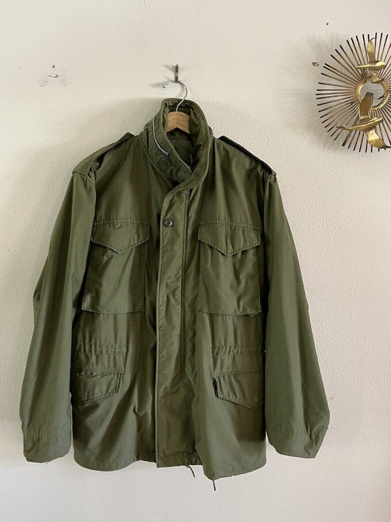 1971 US Army M65 Cold Weather Field Jacket SMALL REGU… - Gem
