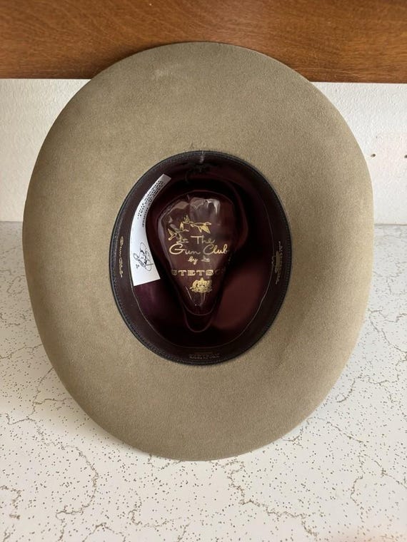 Stetson Gun Club Catera 4x Quality Bark Brown size 7 … - Gem