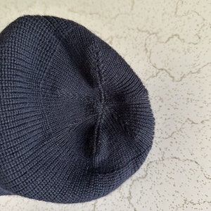 Original 40s WWII US Navy Watch Cap Wool Knit Deck Sailor USN Military ...