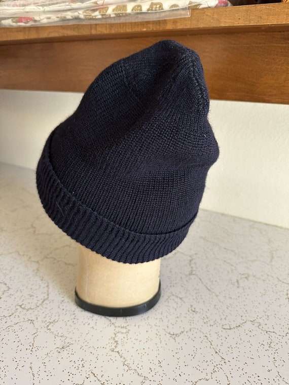 Original 40s WWII US Navy Watch Cap Wool Knit Deck Sa… - Gem
