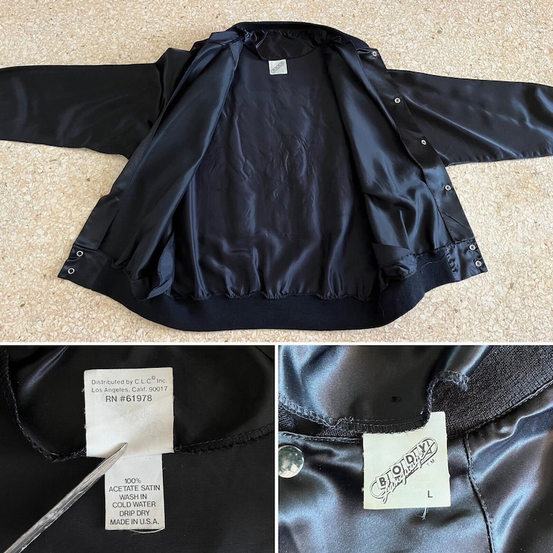 1984 Ozzy Osbourne Wolfman Satin Concert Tour Jacket Bomber - Etsy