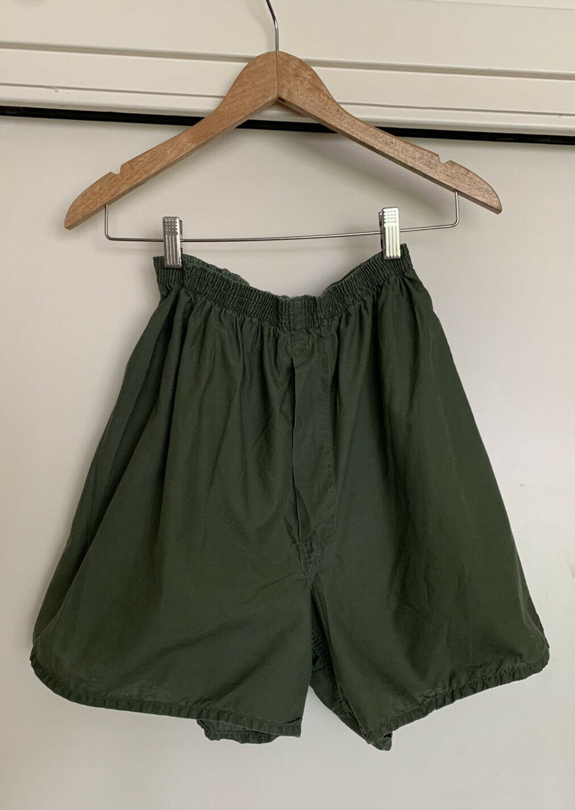 60s US ARMY OD Green Underwear Boxer Shorts Skivvies Drawers | Etsy