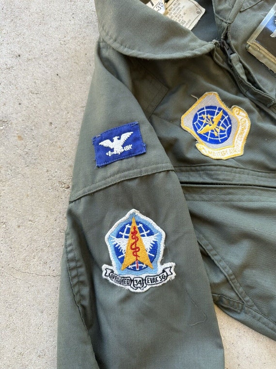 1974 USAF Flight Coveralls 34th Aeromed Evac Squadron… - Gem