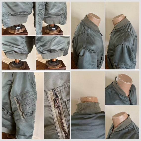 1968 USAF Type L2-B Flight Jacket MEDIUM Air Force Mi… - Gem