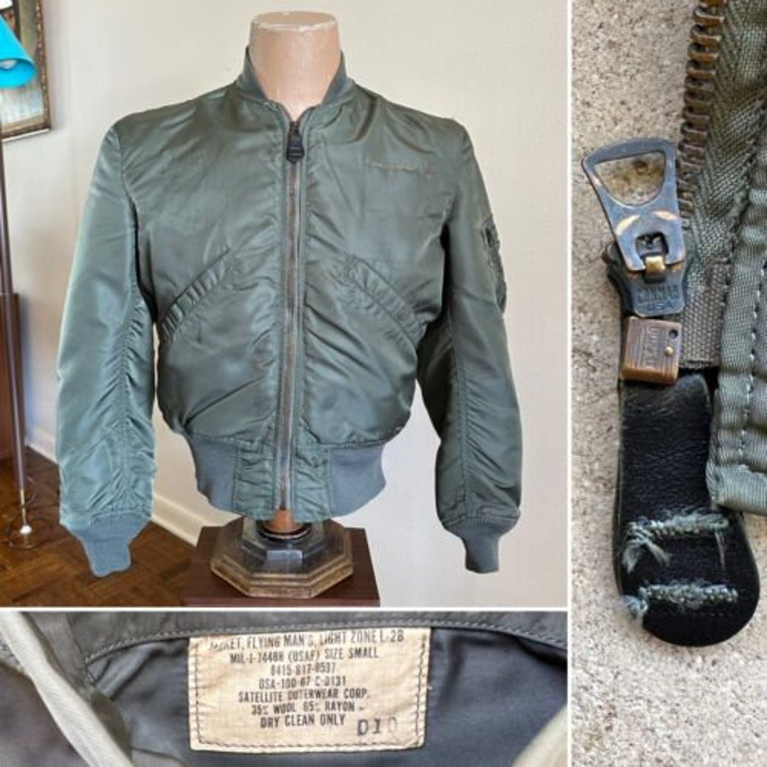 1967 USAF Type L-2B Nylon Flight Jacket SMALL Air Force - Etsy