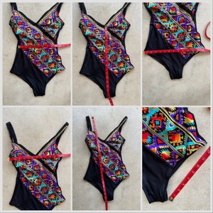 1980s Catalina Swimsuit One Piece Bathing Suit Aztec Swim Resort Surf ...